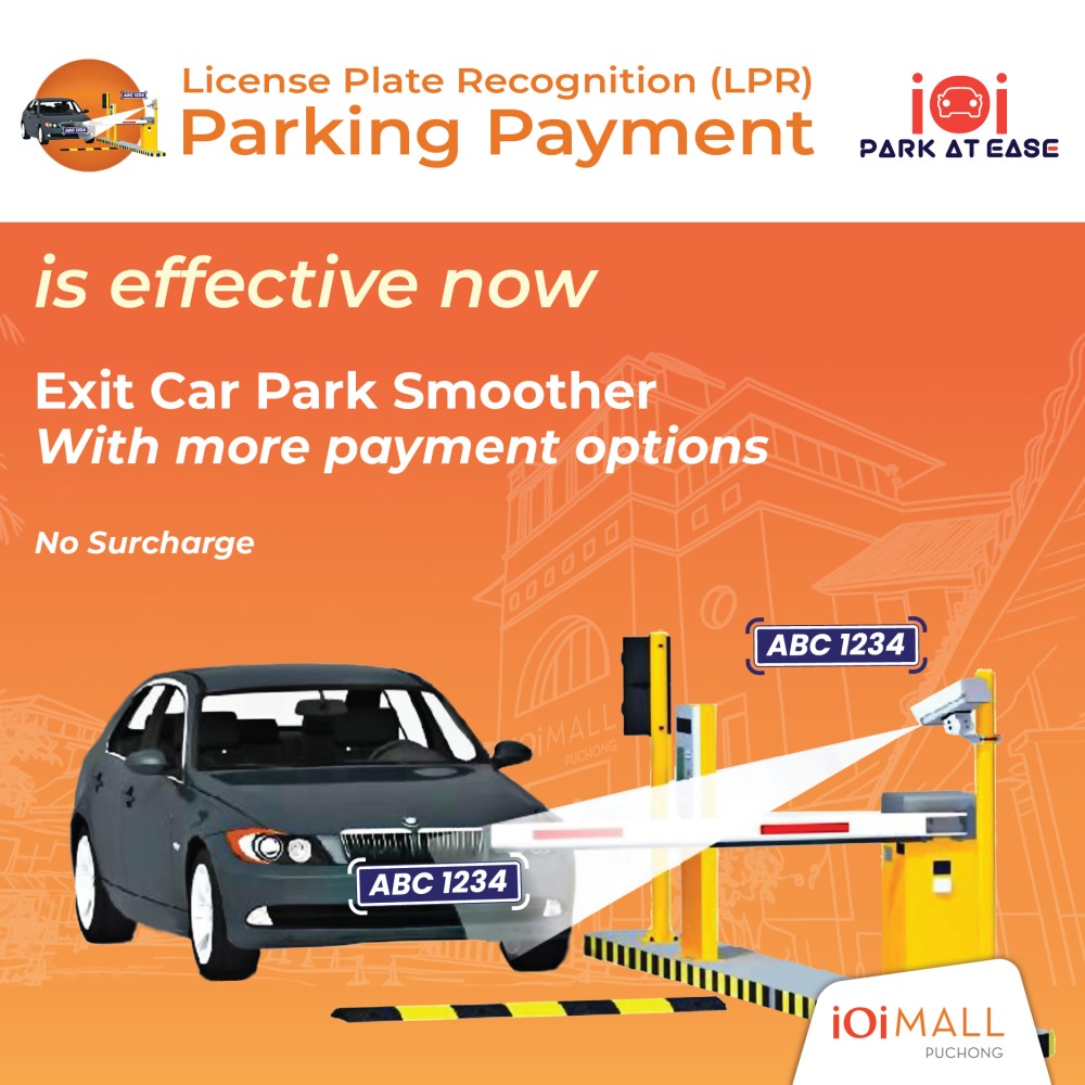 LPR Parking System - IOI Mall Puchong